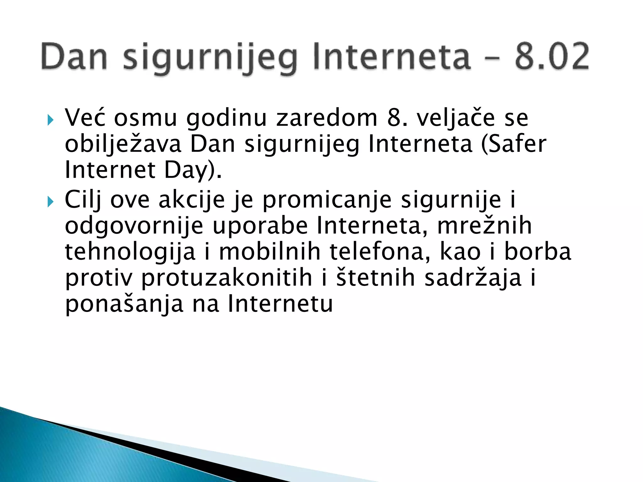 Sigurnost na internetu | PPT