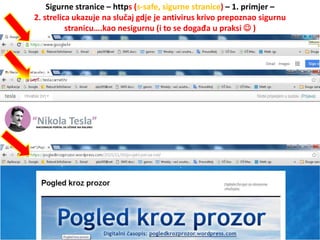 Sigurnost na internetu - općenito | PPTX