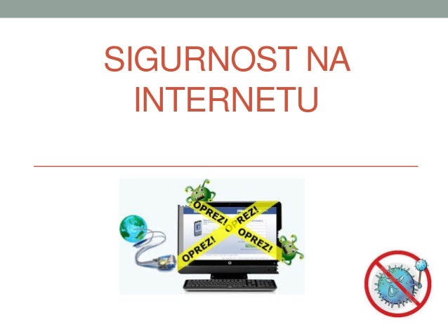 Sigurnost na internetu - općenito