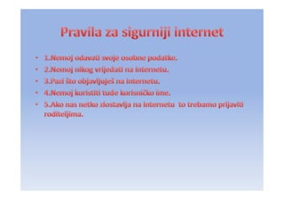 Sigurnost na internetu 2015 -6 | PPT
