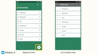 Accessible Reordering For Touch Devices | PPTX | Computing | Technology & Computing