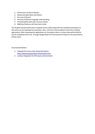 Natural Language search tool for Web GIS | DOCX
