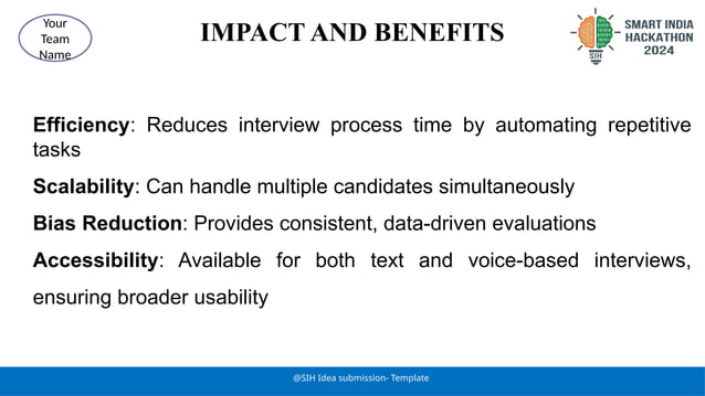 SIH2024 ppt presentation for smart india hackathon | PPTX