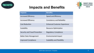 SIH2024_IDEA_Presentation_Template for Blockchain based project | PPTX