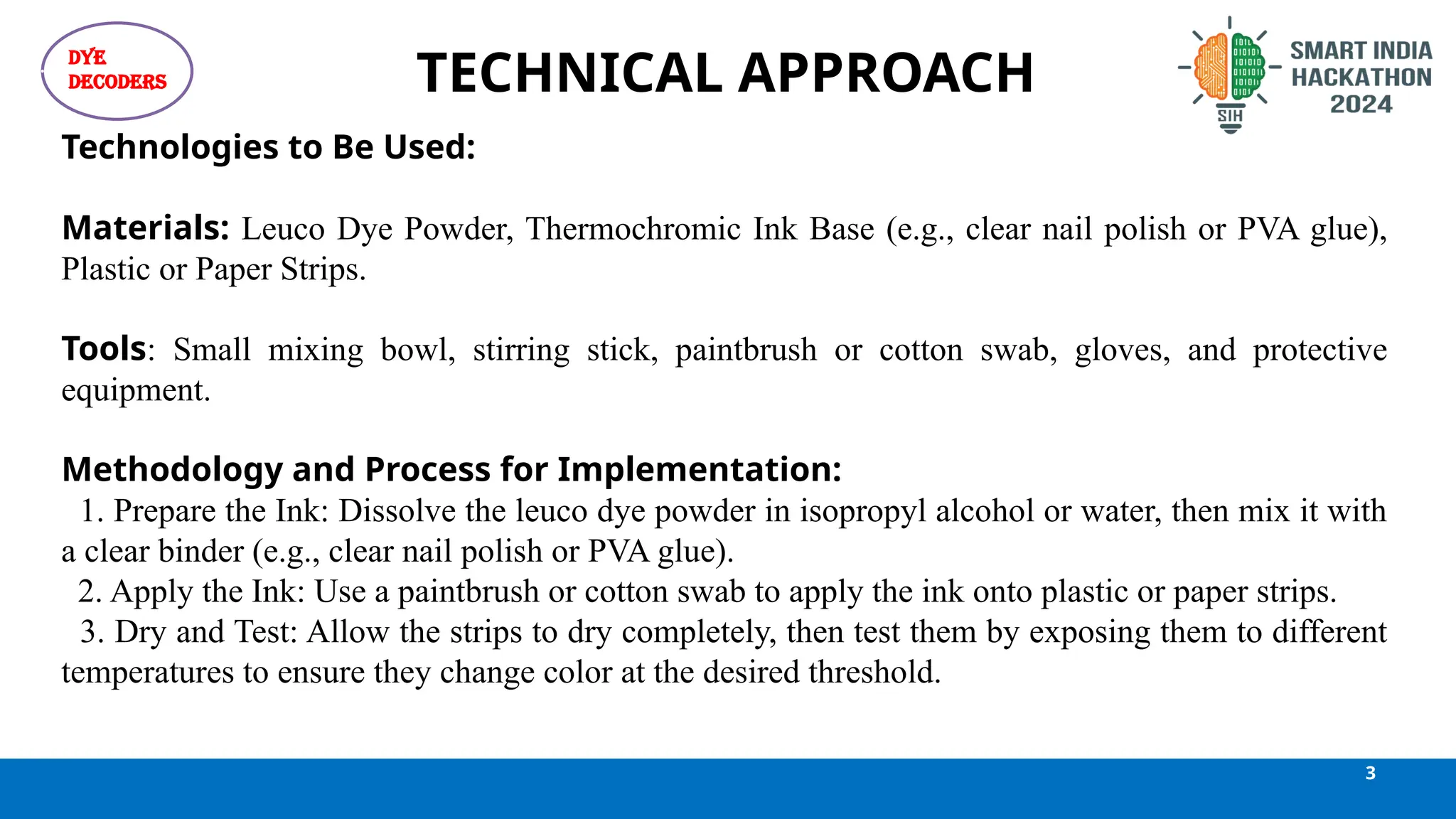 Cost-Effective Non-Electronic Temperature Indicator Strip Using Leuco ...