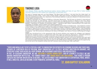 SIHMA Scalabrini Institute for Human Mobility in Africa - Annual Report 2023-24 | PDF