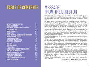 SIHMA Scalabrini Institute for Human Mobility in Africa - Annual Report ...