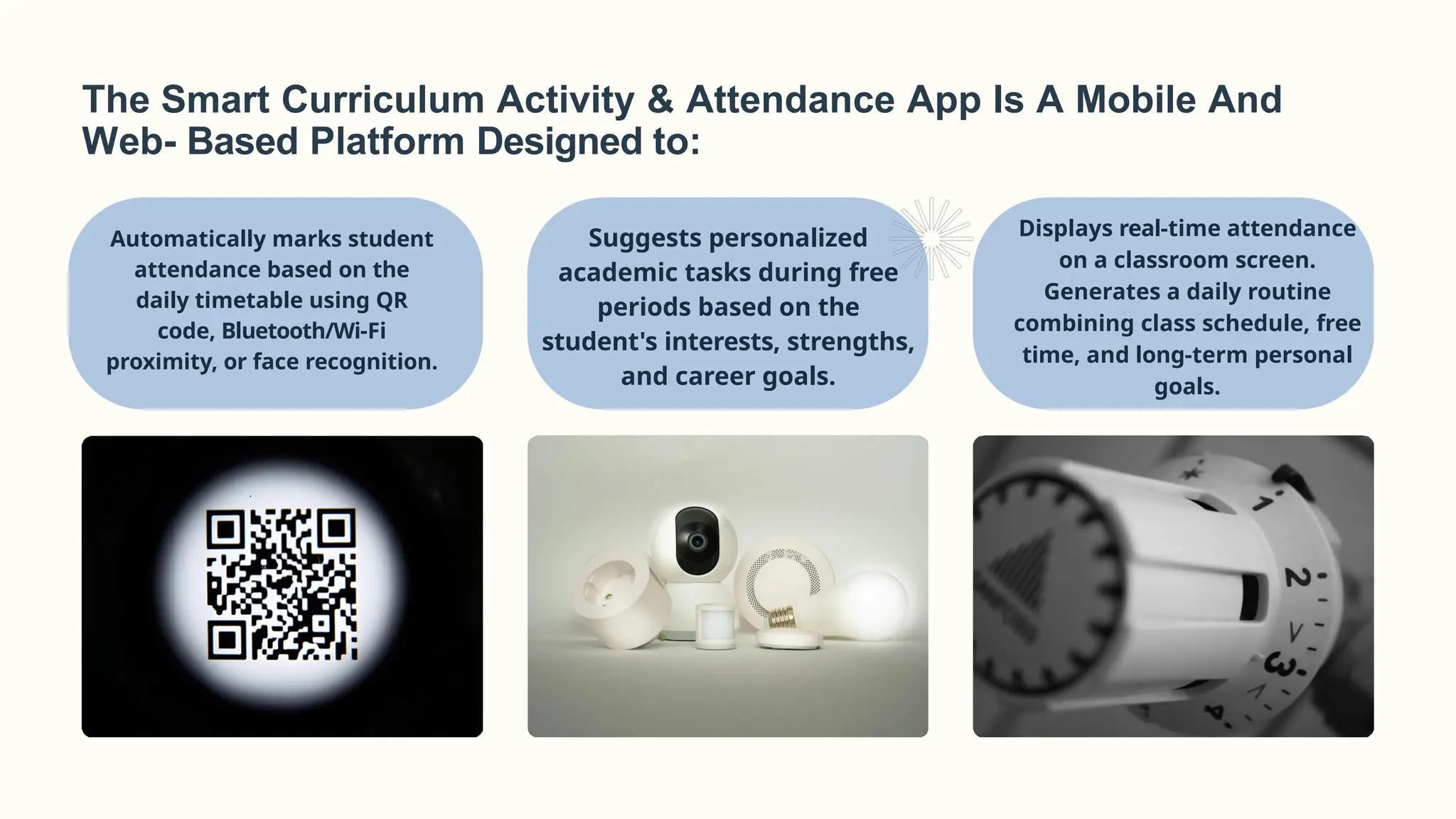 Smart Curriculum Activity & Attendance App | PPTX