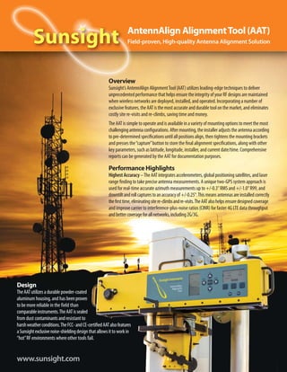 AAT Antenna Alignment Tool brochure | PDF