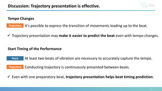 Tactile Presentation of Orchestral Conductor's Motion Trajectory | PPT