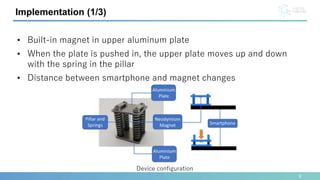 Pinch Force Measurement Using a Geomagnetic Sensor | PPTX
