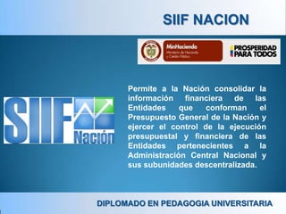 Siif presentacion final | PPTX