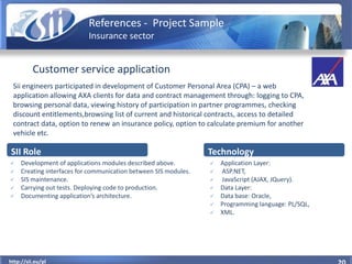 Sii It Services | PPTX