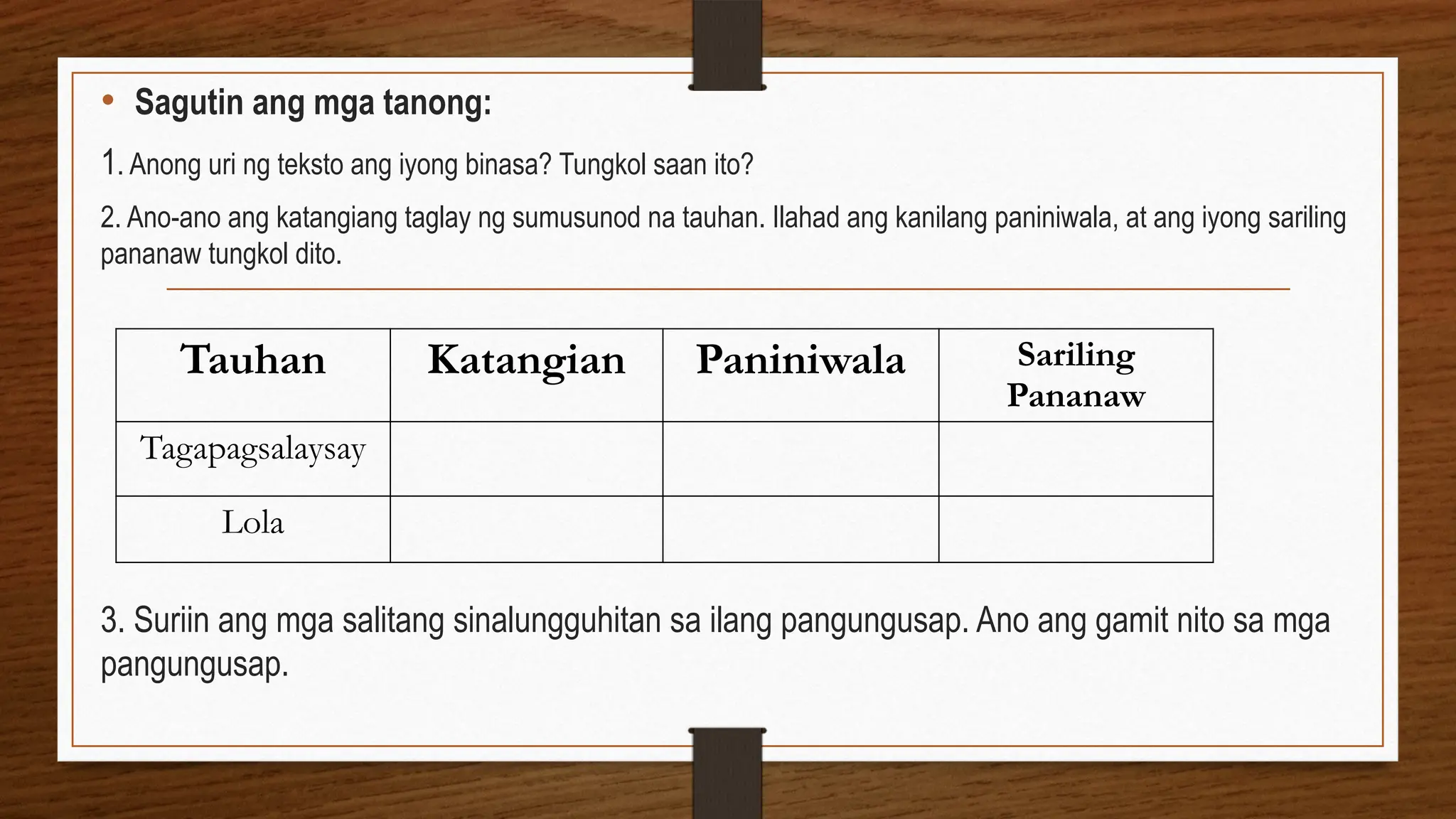 filipino 7 SI INANG SA KANYANG DAPIT HAPON.pptx