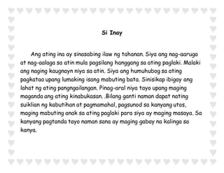Si inay | PDF