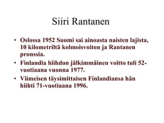 Siiri Rantanen | PPT