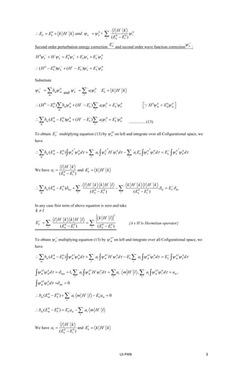 M.Sc. Phy SII UI Quantum Mechanics | PDF