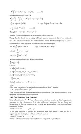 M.Sc. Phy SII UV Quantum Mechanics | PDF