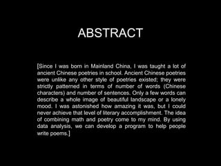 Sijia_Gu_desma9_midterm | PDF | Poetry | Books and Literature