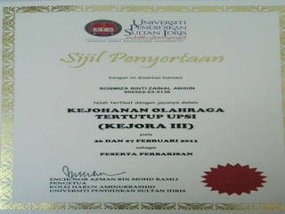 Sijil sijilku | PPTX