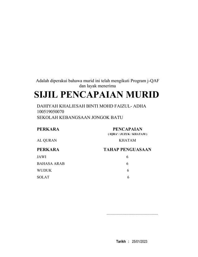 SIJIL JQAF TH 6 2022 SKJB.doc