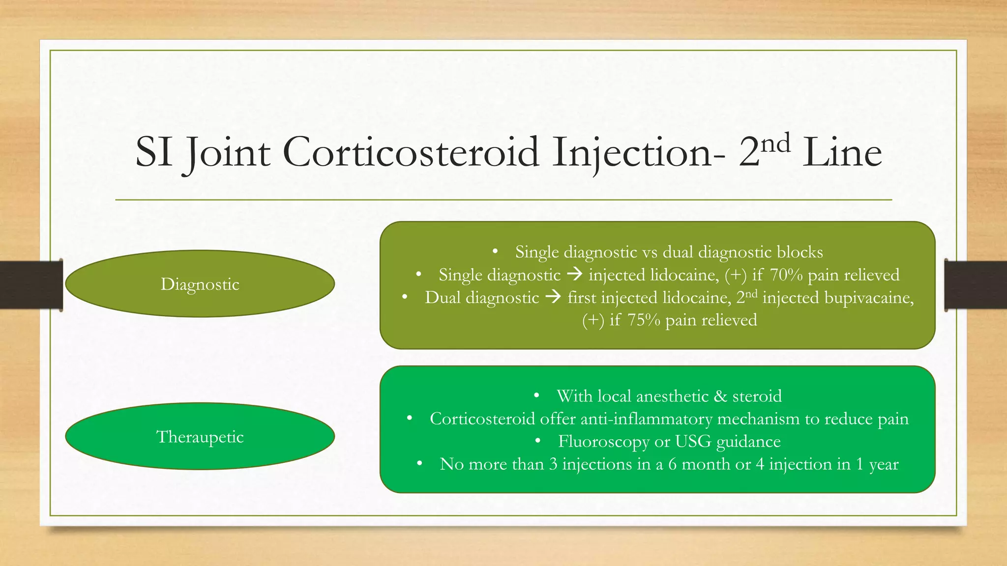 Spine_ Management of Si Joint Dysfunction | PPTX