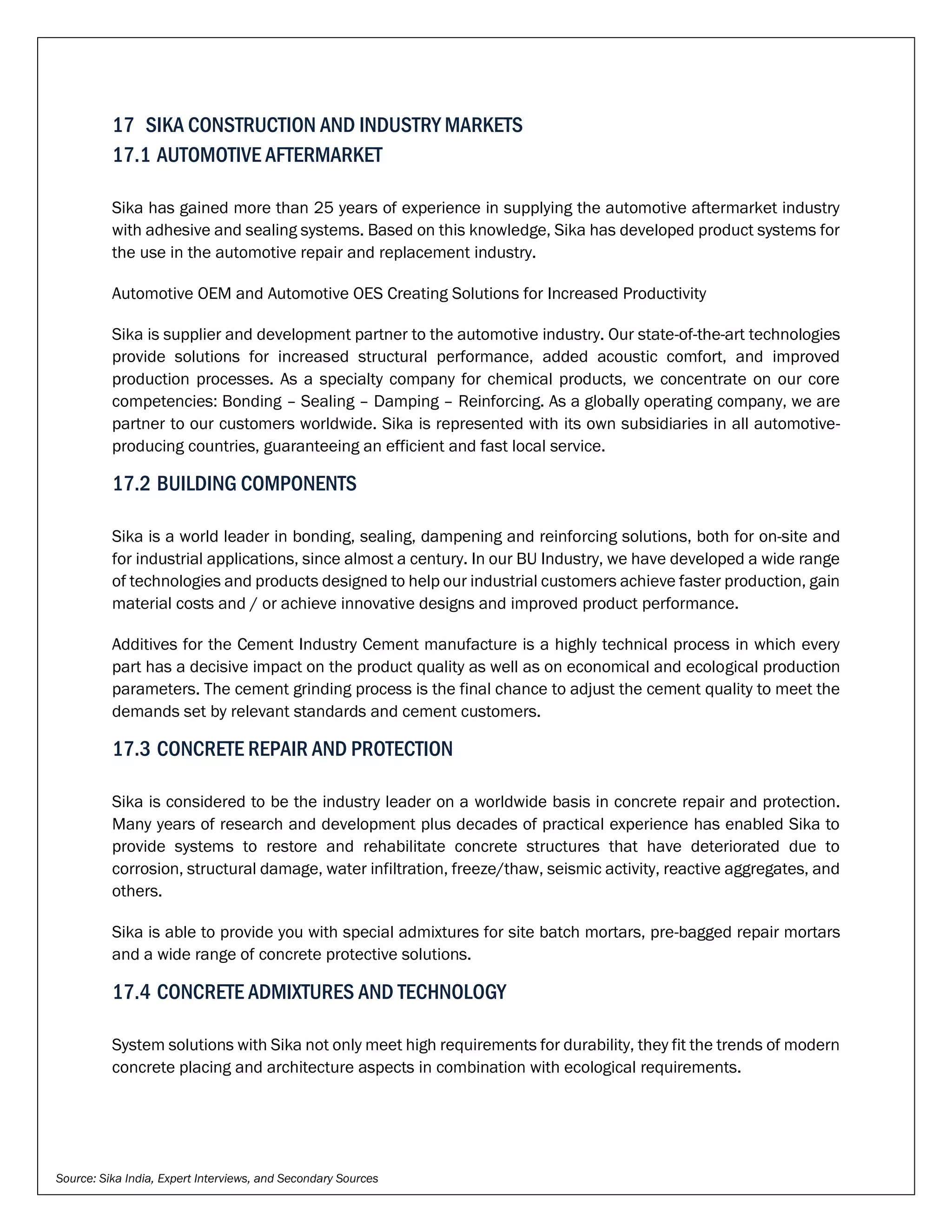 Sika - An Analysis | PDF