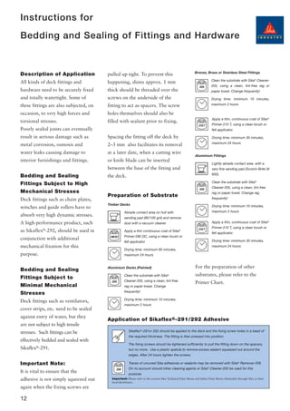 Sikaflexmarinehandbook | PDF