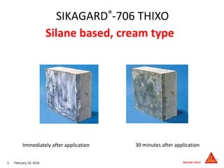 Sikagard 706 Thixo, New Product Showcase | PPTX