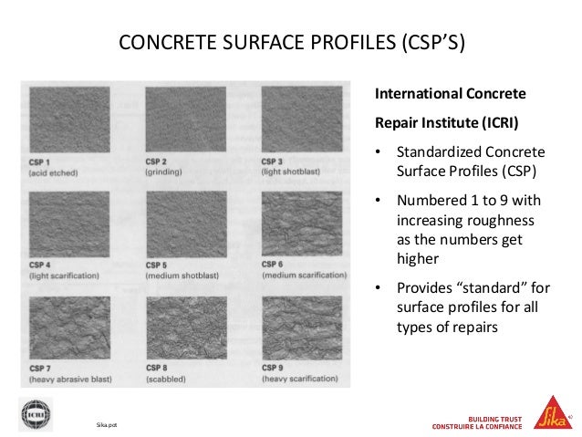 A Systematic Approach for Repairs to Parking Structures