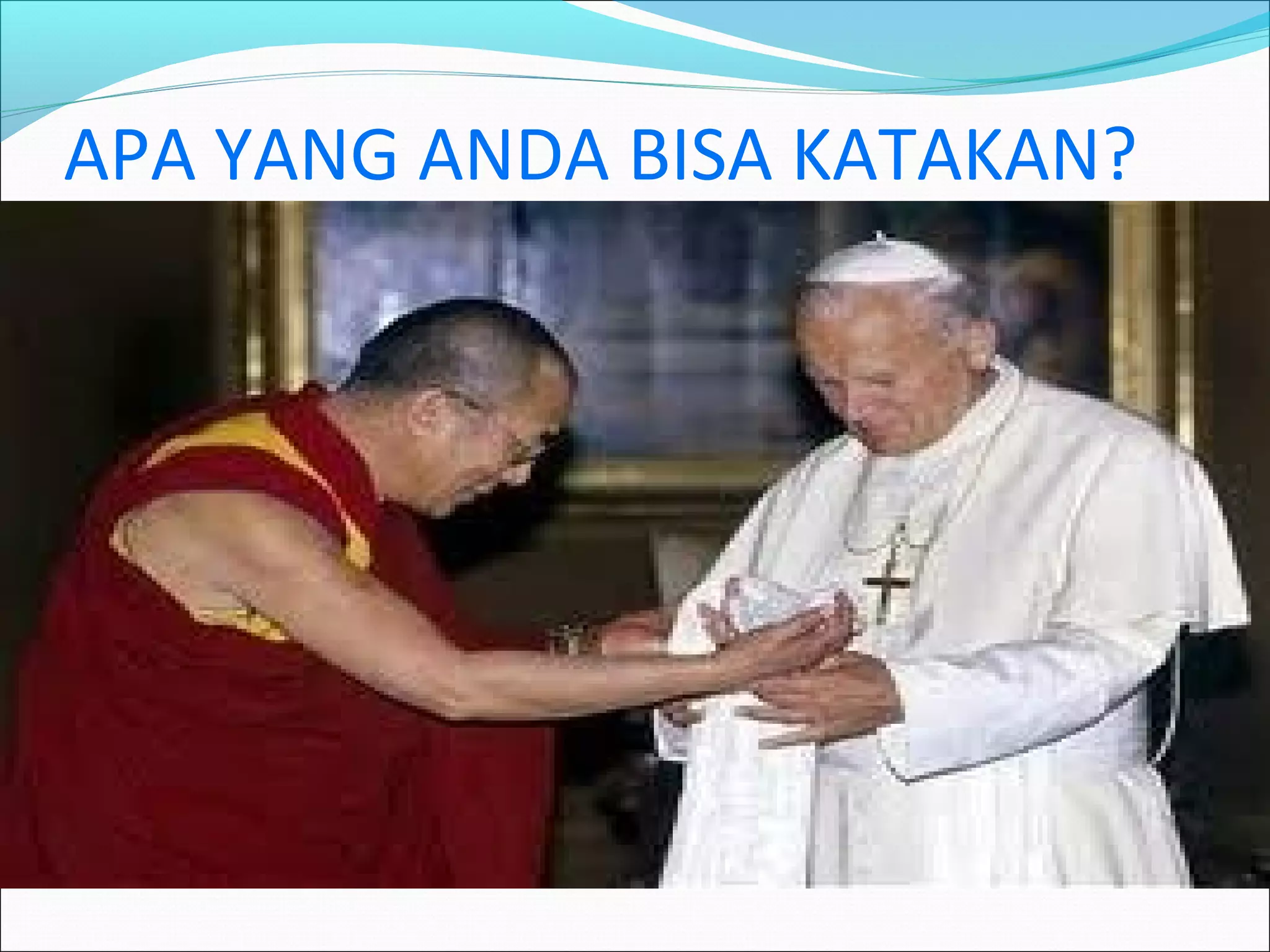 Sikap gereja terhadap agama | PPT