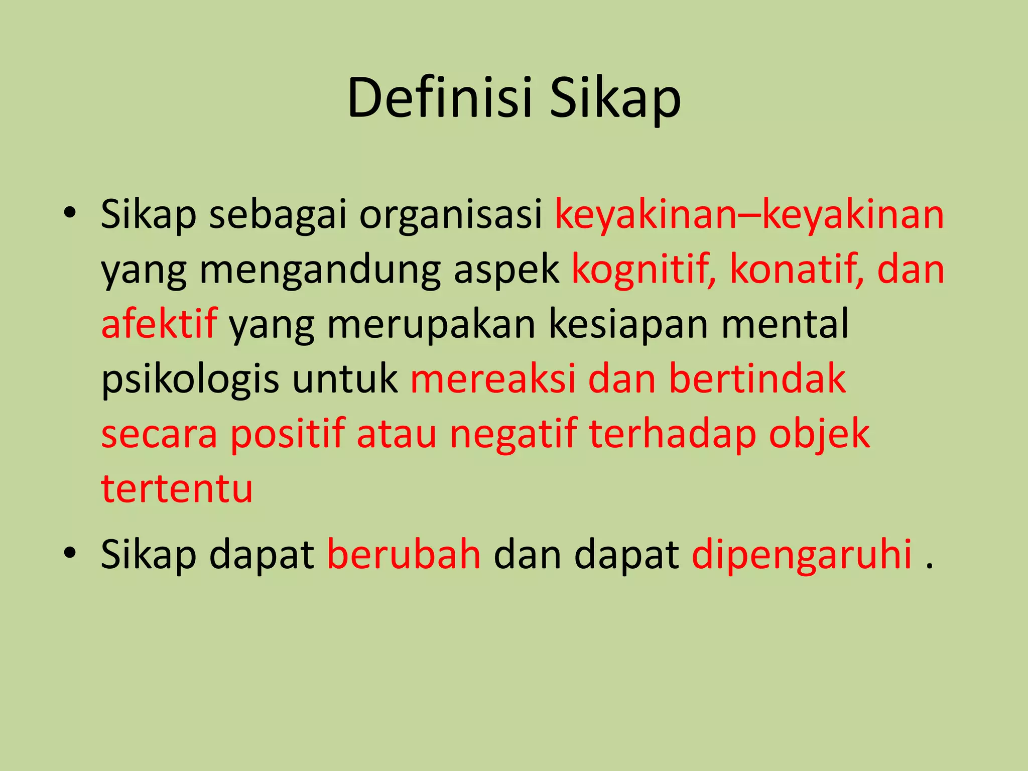 Sikap kerja | PPTX