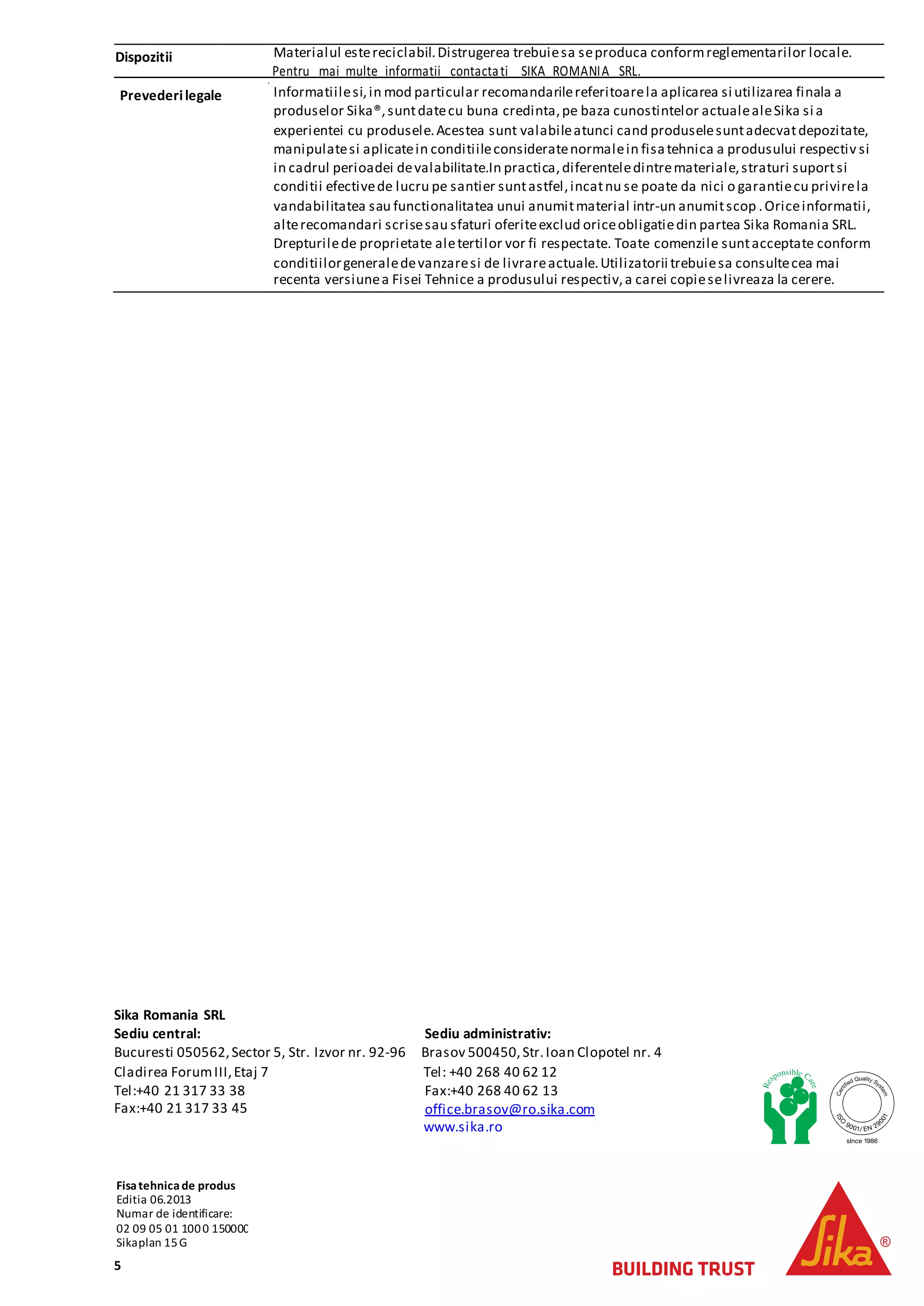 Sikaplan 15 g - Fisa tehnica | DOCX