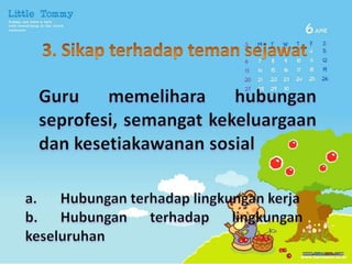 Sikap profesional guru | PPTX