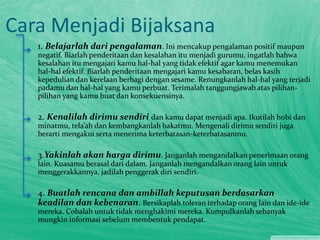 Sikap rasional dalam menghadapi keterbatasan sumber daya | PPT