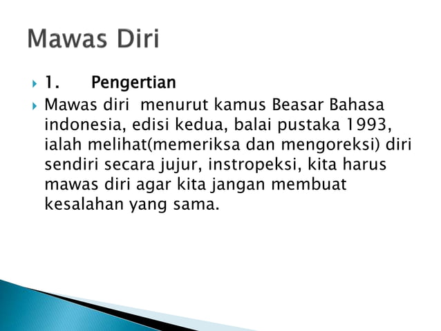 Sikap terbuka dan mawas diri | PPTX