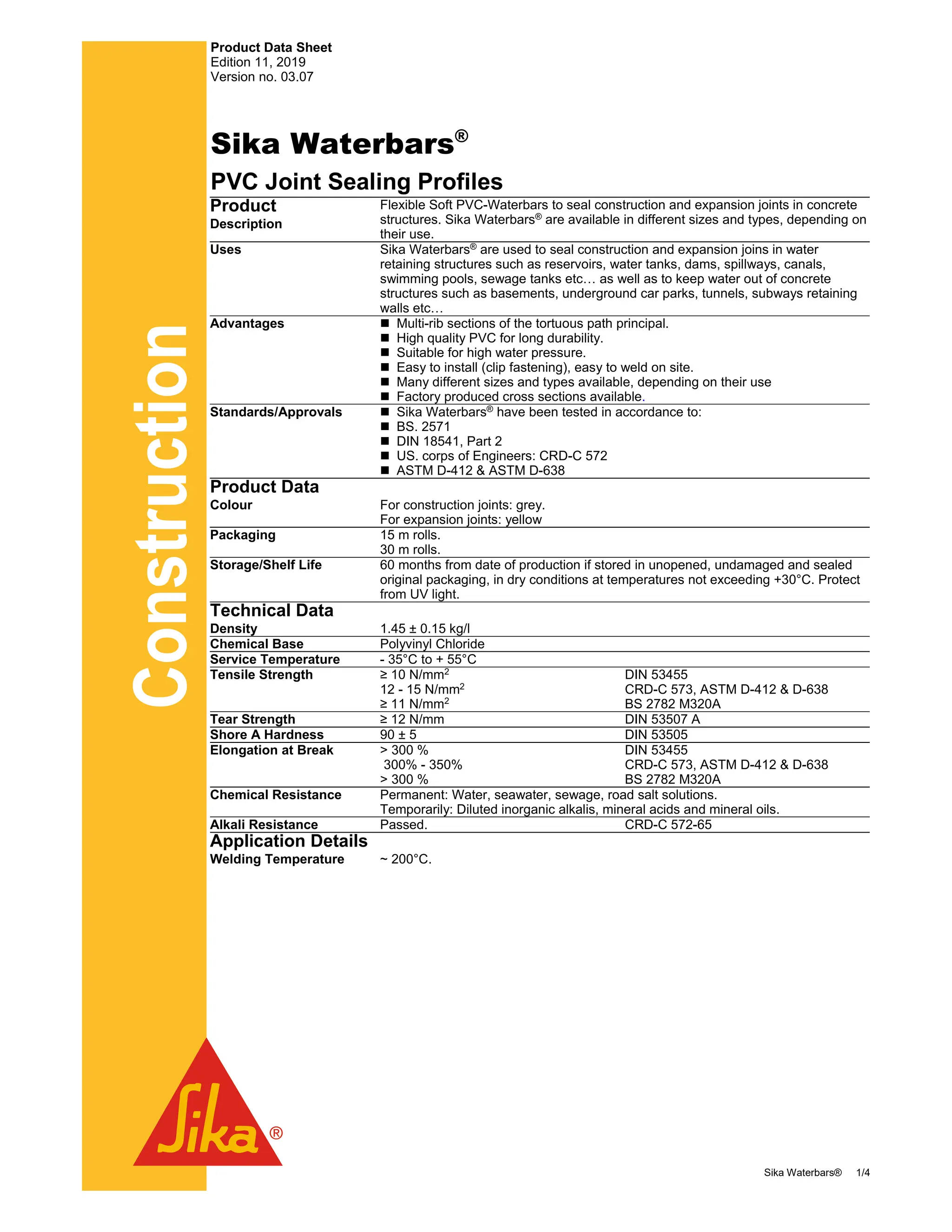 Sika Waterbars®.pdf من شركه سيكا السعوديه | PDF