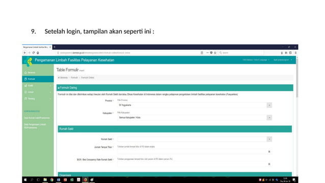 SIKELIM (e-monev Limbah Rumah Sakit).pptx