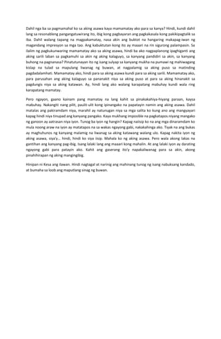 Si kesa at si morito | PDF