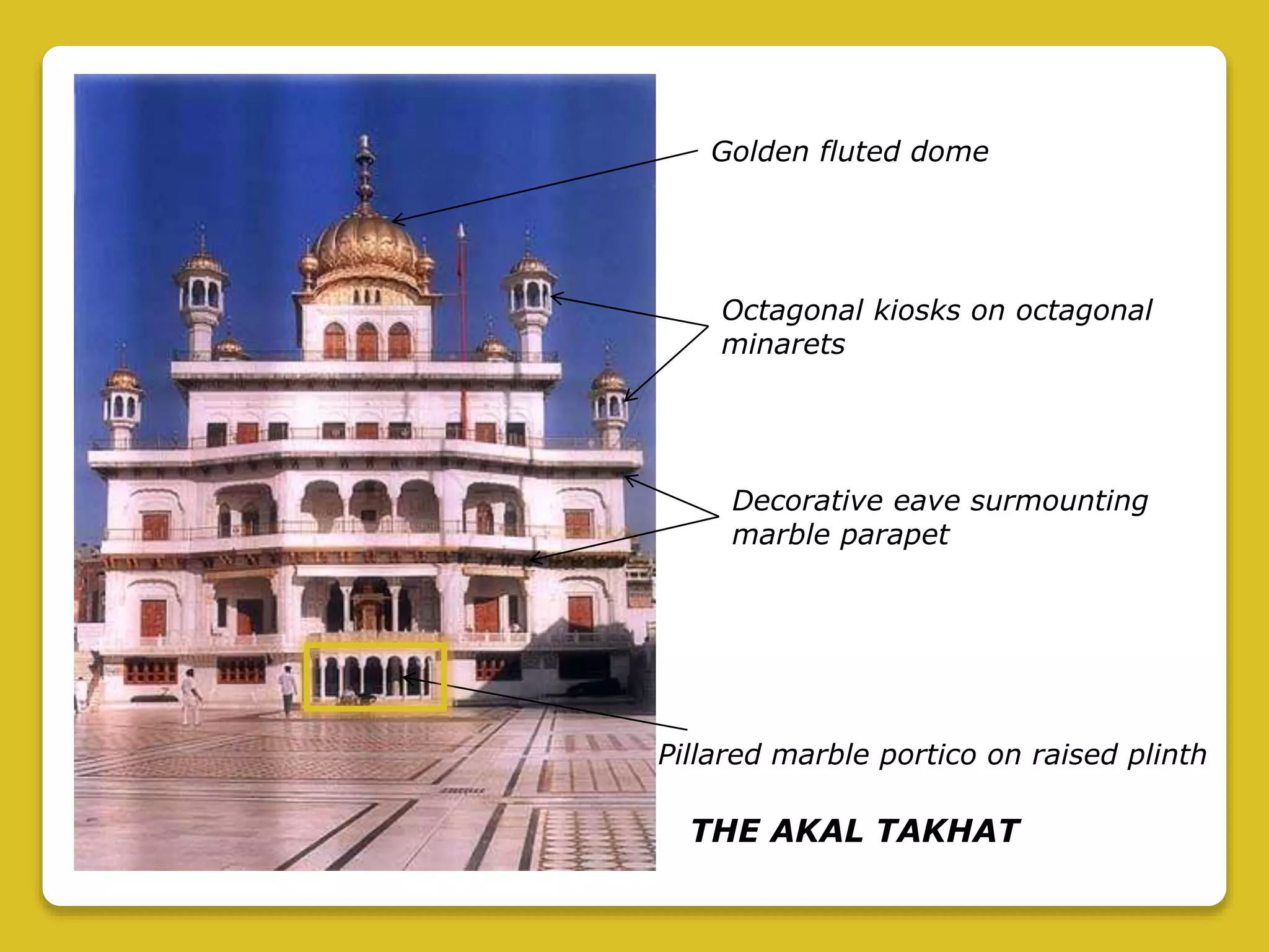 Sikh architecture golden temple | PPTX