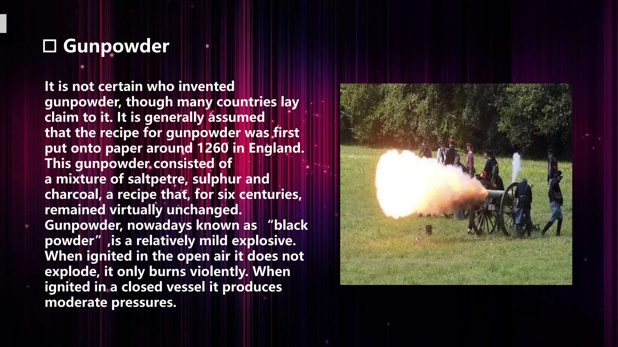 sikha singh , history of firearm ppt | PPTX