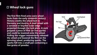 sikha singh , history of firearm ppt | PPTX