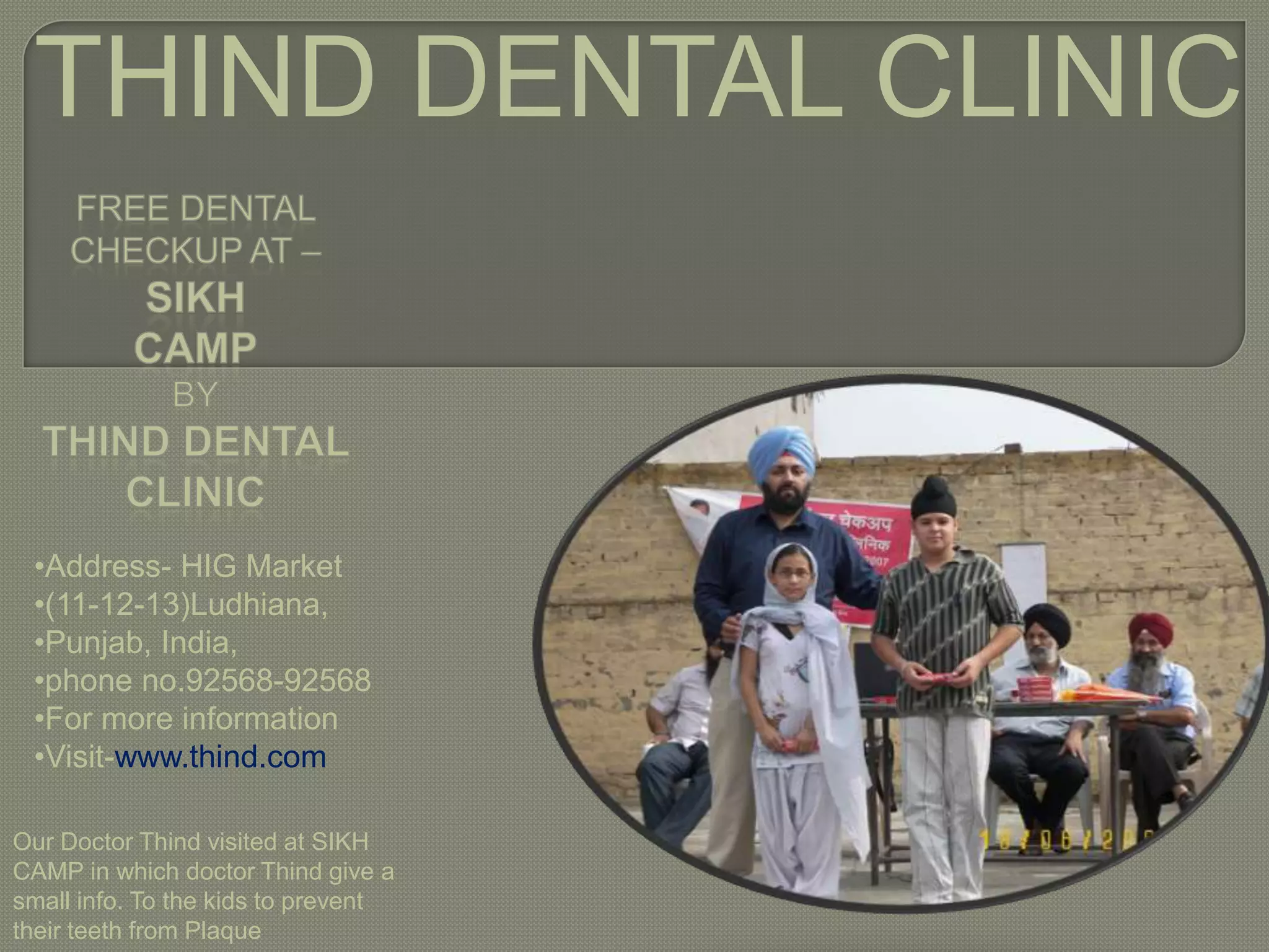 Thind Dental Clinic | PPTX