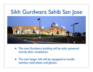 Sikh Environment Day 2011- San Jose Gurdwara | PDF