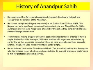 Sikh History covering period of 1675-1708. | PDF