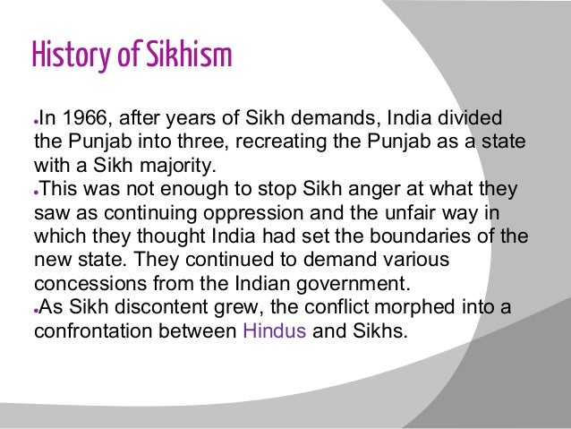 Sikh History Sikhism