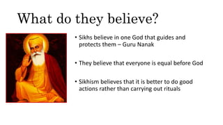 Sikhism presentation | PPTX