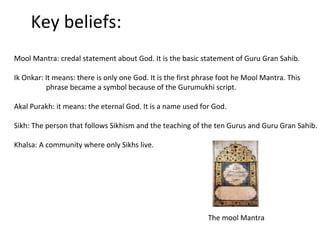 Trabajo sobre la religión Sikhism. 3º ESO | PPT