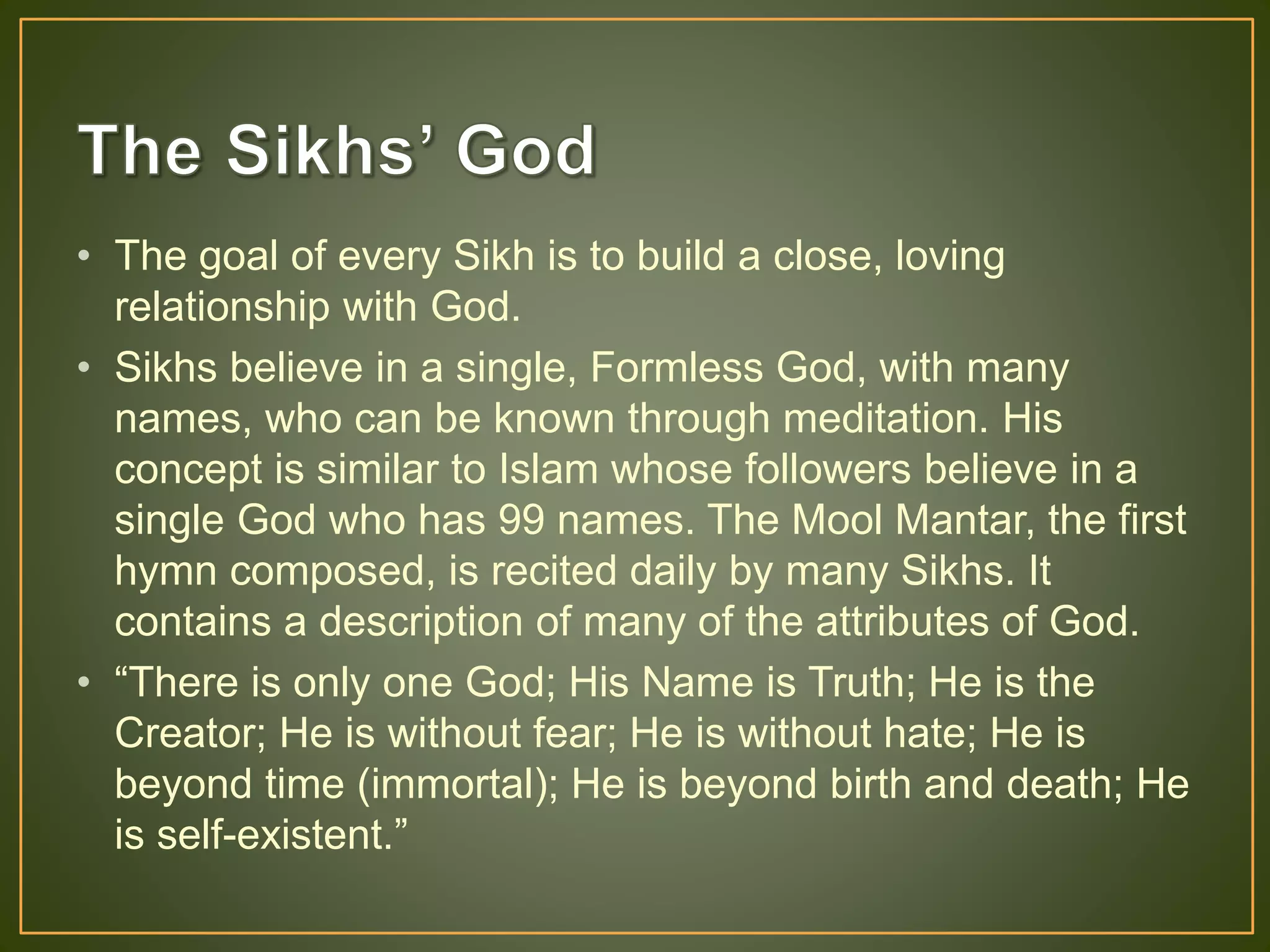 Sikhism | PPTX