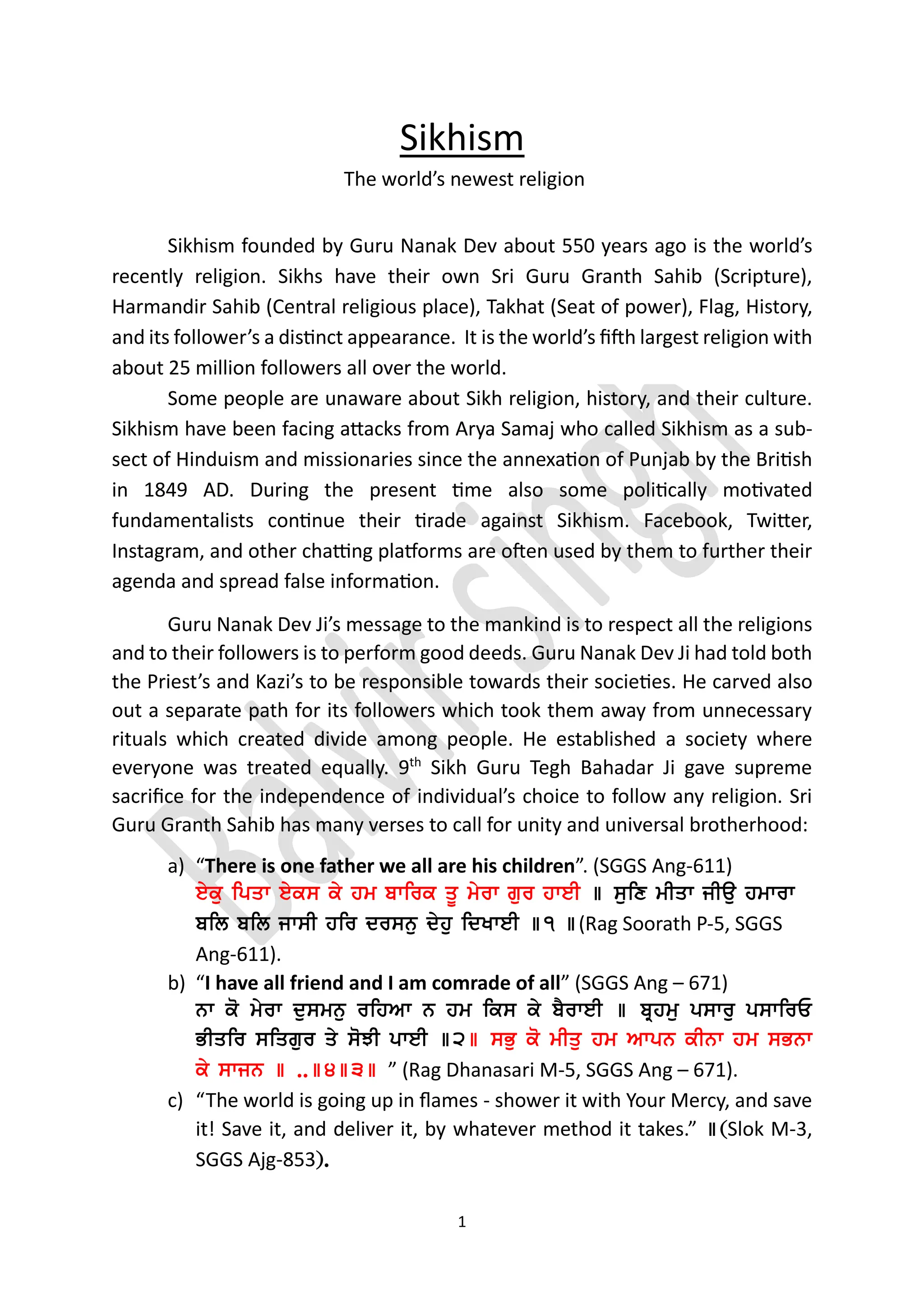 Sikhism - The world's newest religion.pdf